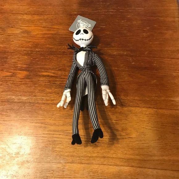 Disney | Toys | Nwt Disney Parks Posable Jack Skellington 2 Inch Plush ...